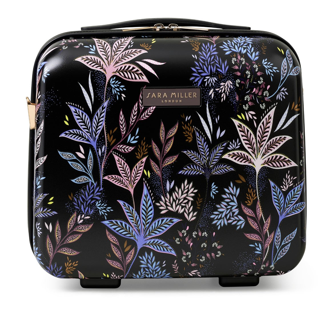 Sara Miller Black Botanic Vanity Case | Go Places